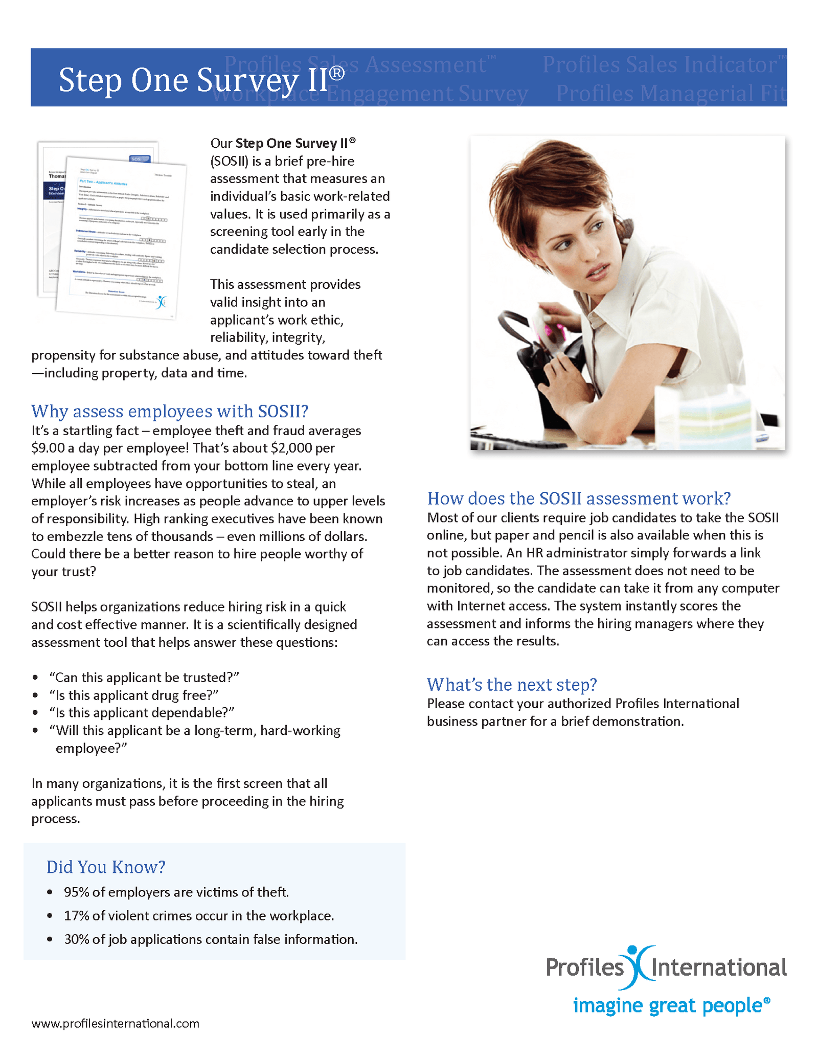 Step One Survey - SOS II - A.O. Consultants, LLC